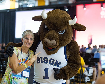 Catching Up With Gally, Gallaudet University's Bison Mascot