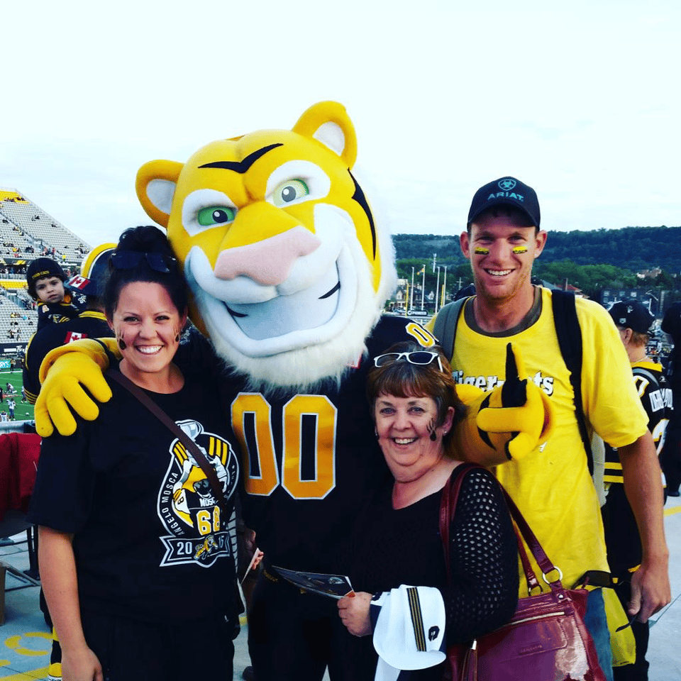 Game-On For "Stripes", Hamilton Tiger-Cats New Mascot
