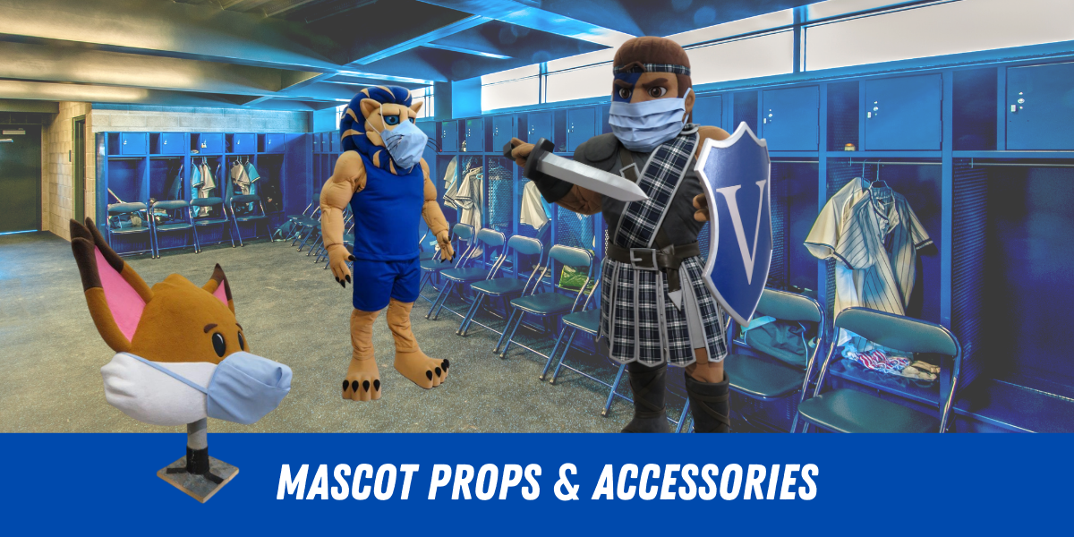 Props & Accessories are Custom-made for your Mascot